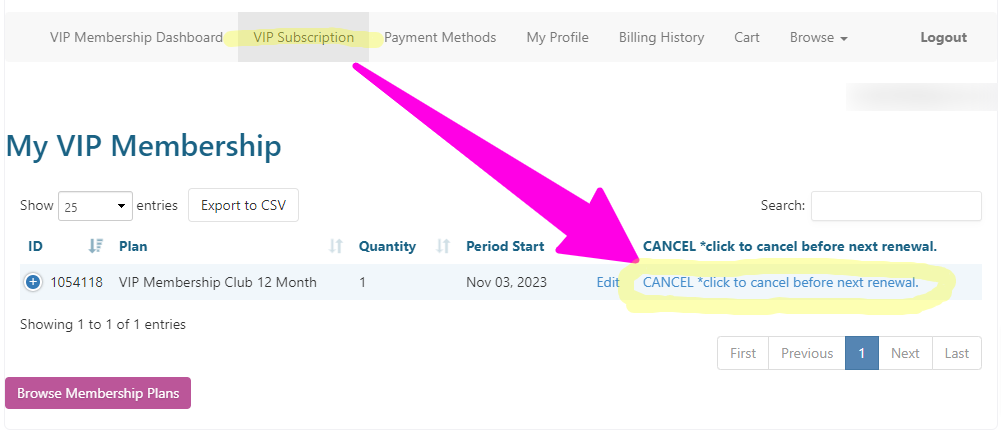 How do I cancel my VIP Membership? – Platinum Skin Care